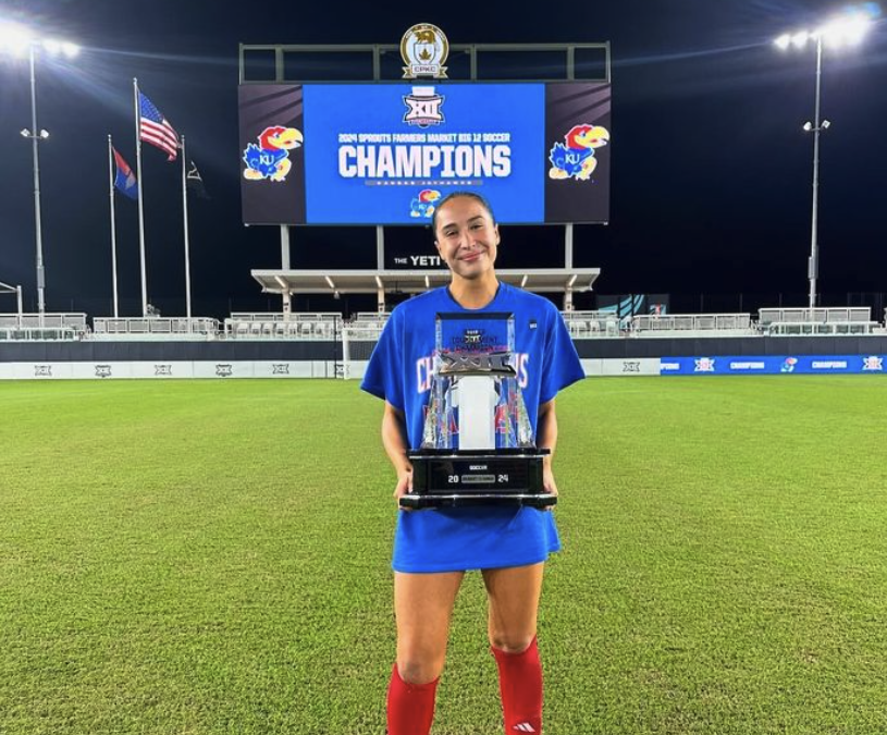 Jordan Fjelstad and the Kansas Jayhawks win Big 12 Title • Compete ...